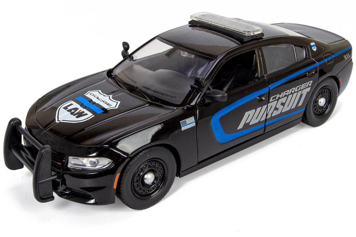 2023 Dodge Charger Police Pursuit Factory Promo Version 1/24 Diecast M ...