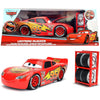 JADA Disney Pixar Cars 3 1:24 Lightning McQueen Die-Cast Car with Tire ...