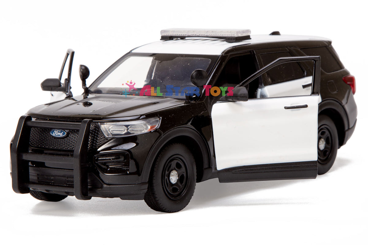 2022 Ford Explorer Police Interceptor Utility Unmarked BLACK&WHITE wit ...